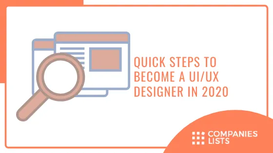 Quick Steps to Become a UI/UX Designer in 2020