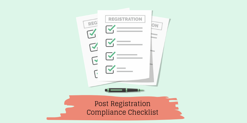 Complete Checklist - Post Registration Compliances for Private Limited ...