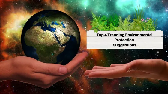 Four Trending Environmental Protection Suggestions