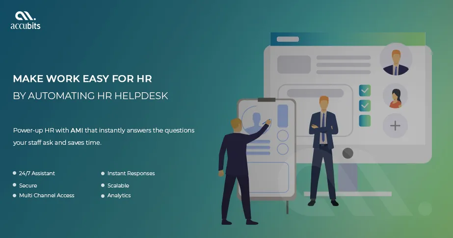 How AI-based HR chatbot automates our HR processes