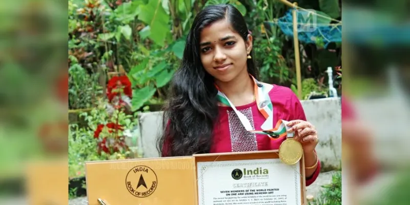 केरल की इस महिला ने अपने नाम किया मेहंदी आर्ट का गिनीज़ वर्ल्ड रिकॉर्ड ...