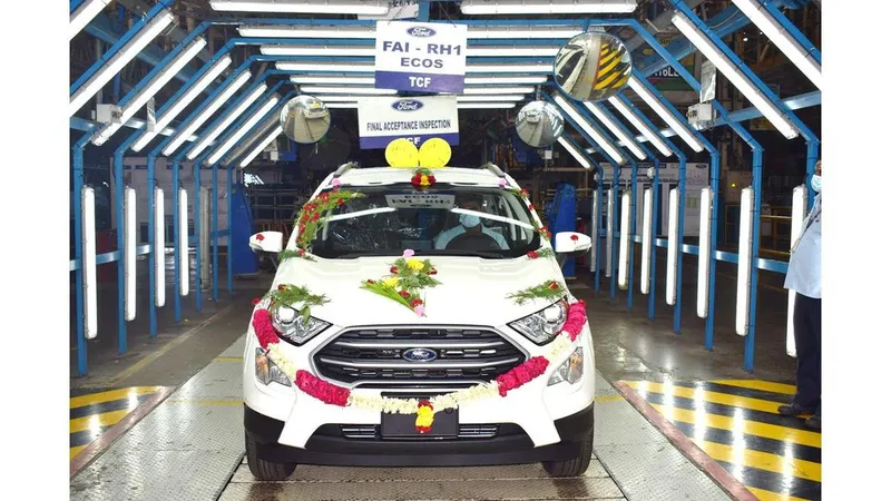 சென்னை Ford தொழிற்சாலையின் கடைசி கார் இது: இன்றுடன் பிரியாவிடை! | YourStory