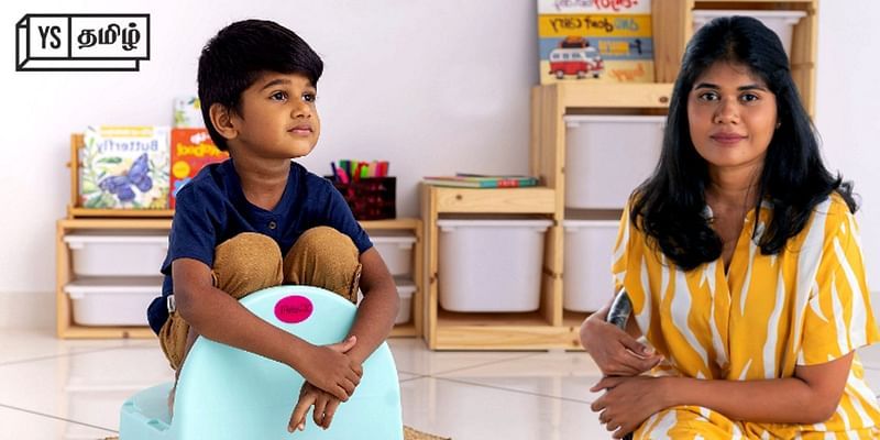 குழந்தைகள் மலச்சிக்கலை போக்க இந்தியன் ஸ்டைல் ‘Potty Seater’ - மகனுக்காக ...