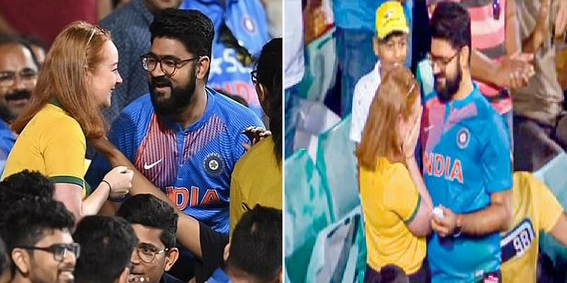 தபால் டூ கிரிக்கெட் கிரவுண்டு: இந்தியா vs ஆஸி போட்டியில் இணைந்த காதல் ...