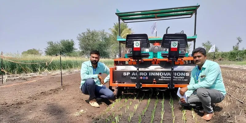 India's First Onion Transplanter: How 2 Farmers Built SP Agro from ...