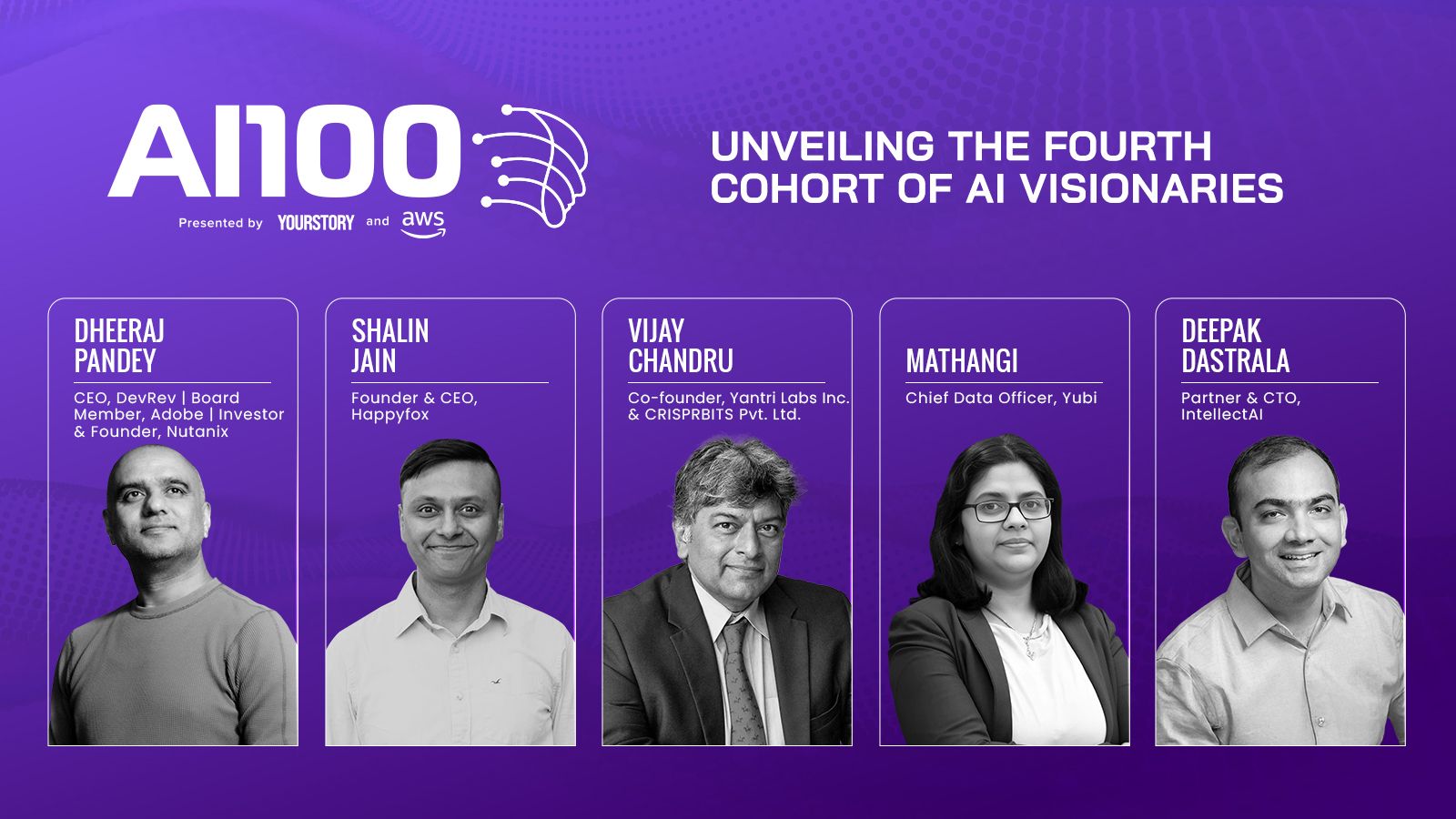 From IPOs to MIT: AI100 unveils its fourth cohort of visionaries | YourStory