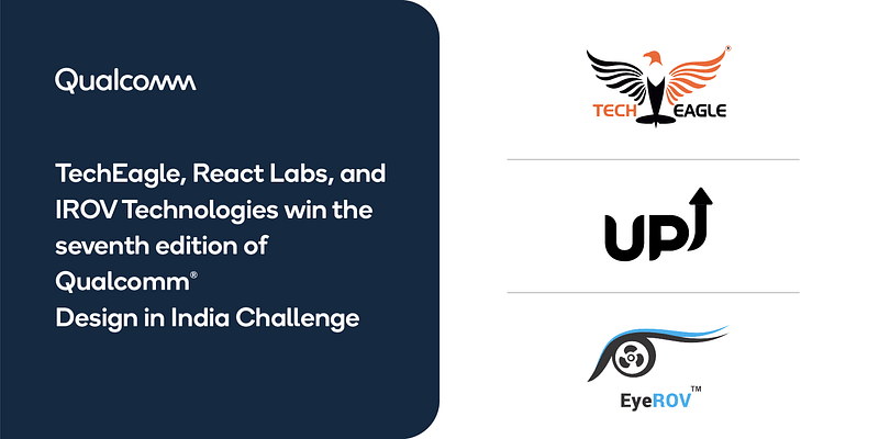 Meet TechEagle, React Labs, and IROV Technologies, the winners of ...