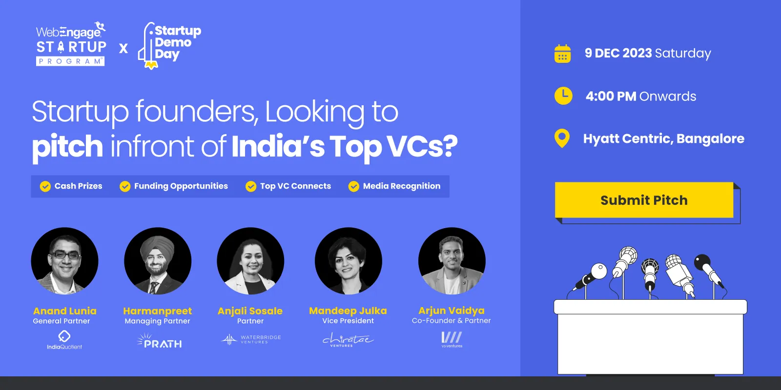 WebEngage’s Startup Demo Day promises to empower early stage founders