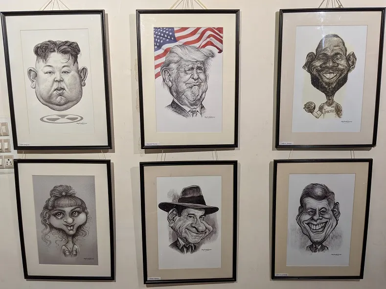 The fine art of observation and humour: how these caricatures show the ...