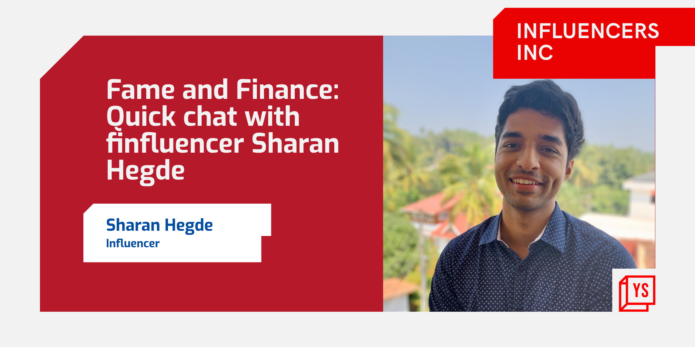 Sharan Hegde shares nuances of being a “finfluencer” in the crowded ...