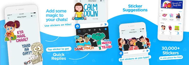 Messaging app Hike wants you to type less with its new sticker-based ...