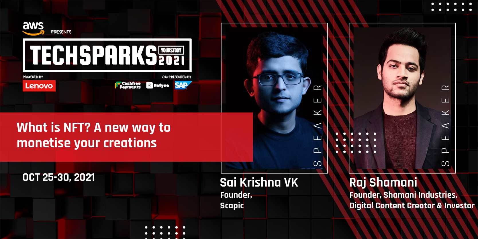 NFTs and monetising your creations explained at Techsparks 2021 | YourStory