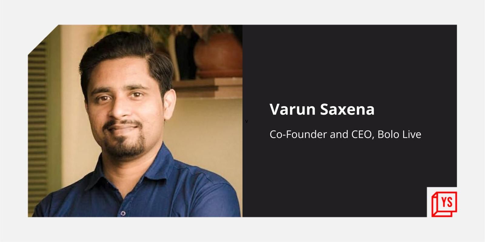 Why live streaming startup Bolo Live wants to tap into the social ...