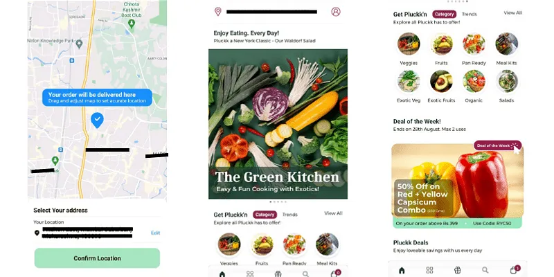 Ordering fresh fruits, vegetables is easy as pie on delivery app Pluckk ...