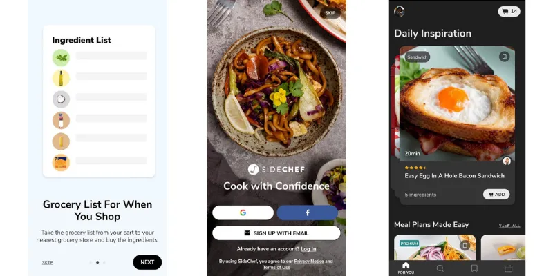 [App Friday] Sidechef makes every day meal planning and cooking easy as ...