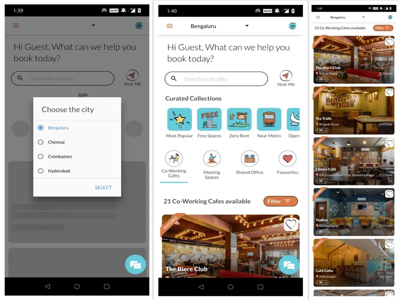 [App Fridays] GoFloaters helps you find and book coworking cafés ...