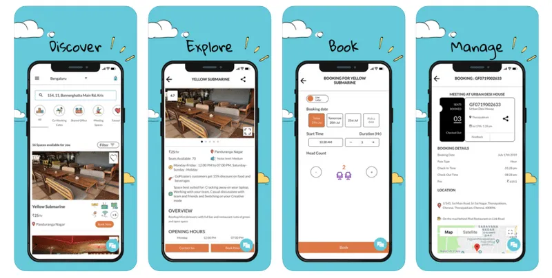 [App Fridays] GoFloaters helps you find and book coworking cafés ...