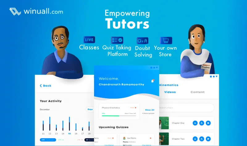Shopify for tutors: Winuall is digitising lakhs of coaching centres ...