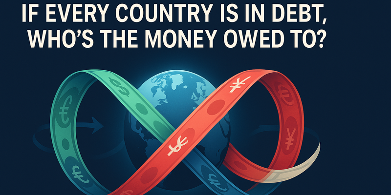 If every country is in debt, who's the money owed to? | YourStory