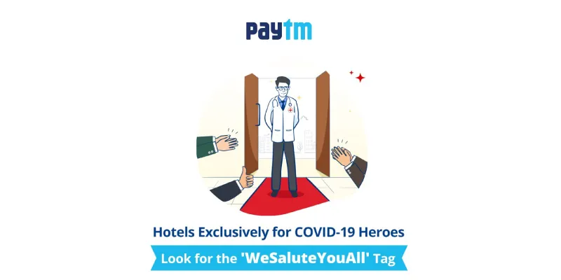 COVID-19: Paytm teams up with hotels to offer accommodation for ...