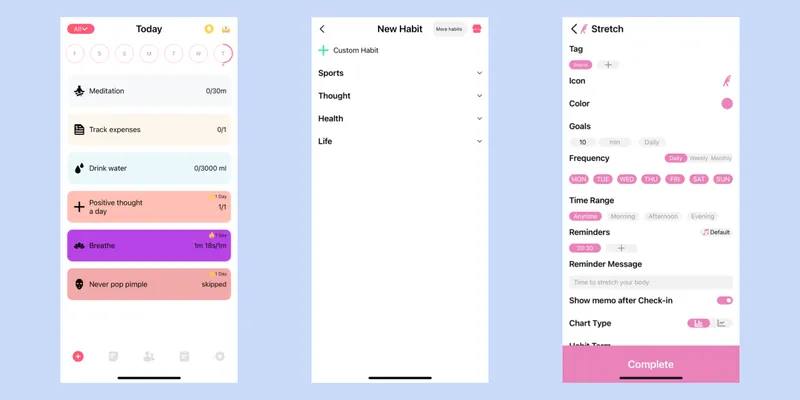 Habit Tracker is a simple, no-nonsense app that helps you cultivate ...