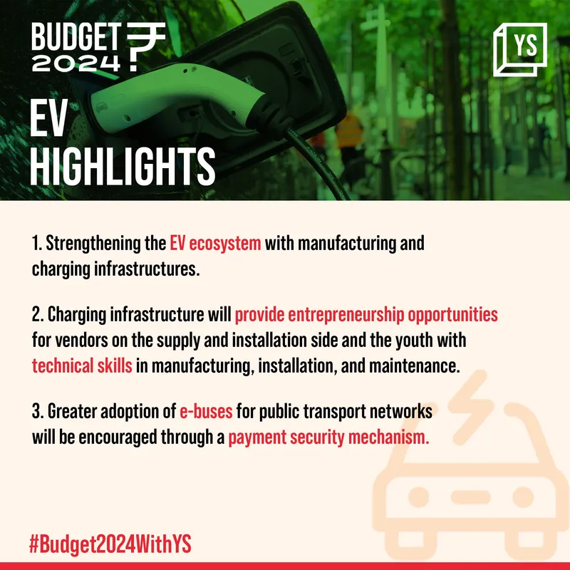 EV sector gets boost for charging infra, public transportation from ...