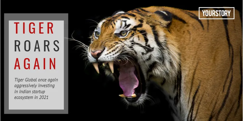 With 15 Indian startup funding deals in 2021, Tiger Global takes a big ...
