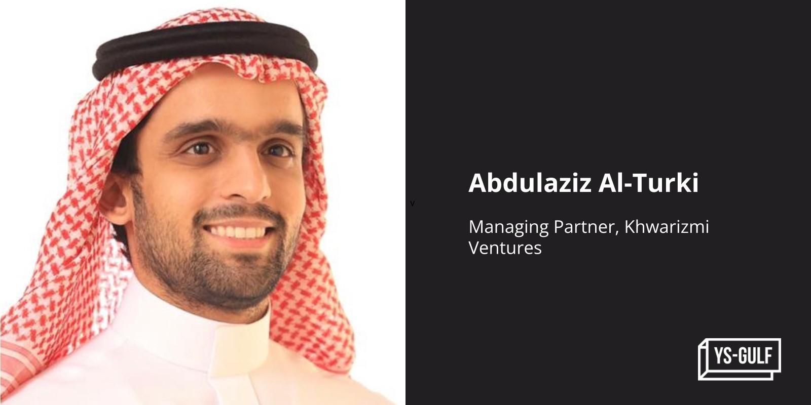 Khwarizmi Ventures Managing Partner Abdulaziz Al-Turki on what Saudi Arabia offers for the ...