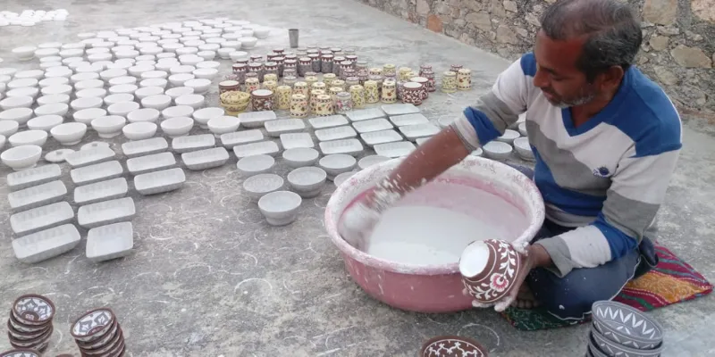 Taking Kot Jewar's Blue pottery internationally, this family-run ...