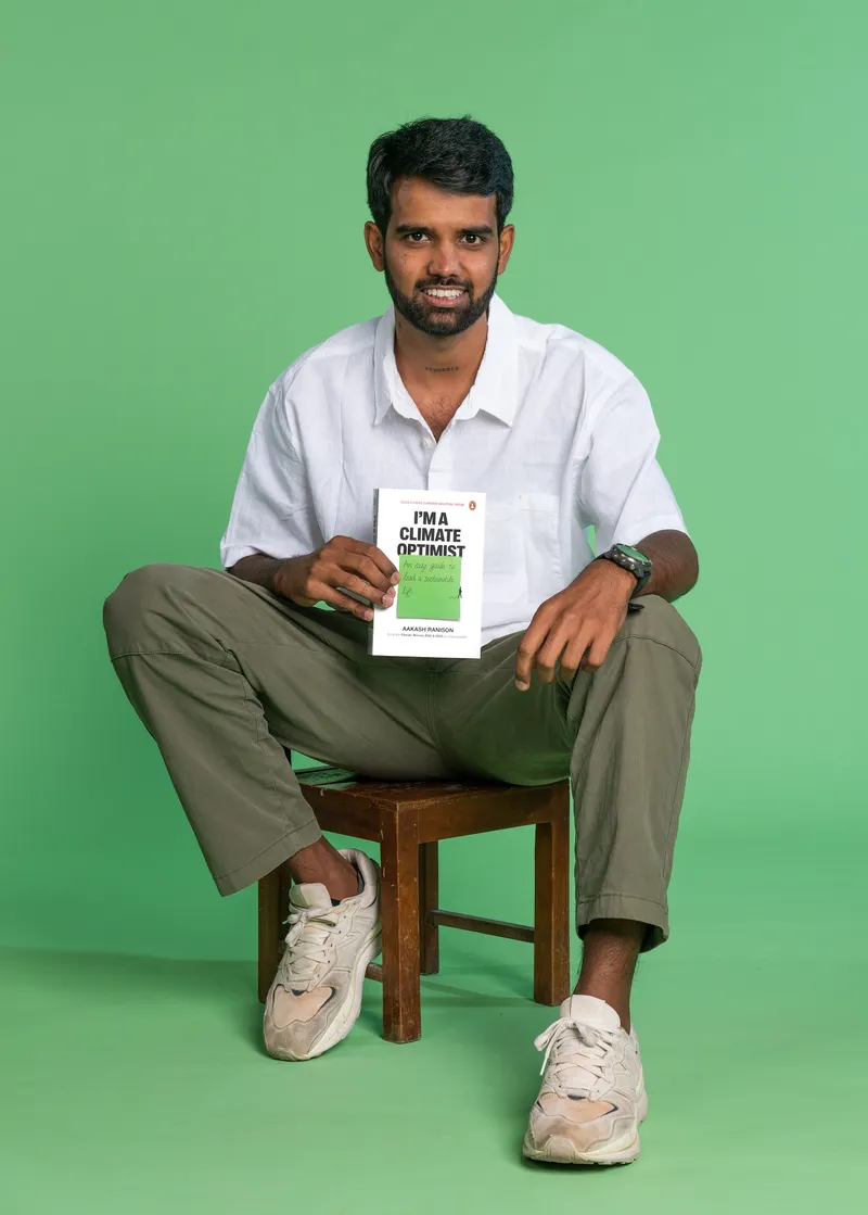 Meet the ‘Climate Optimist’: Aakash Ranison's handbook shows a ...