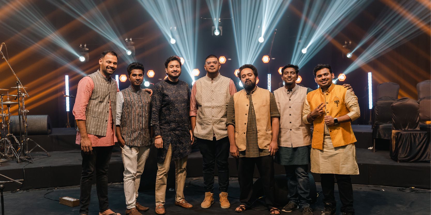 Indie music artists Clinton Cerejo and Bianca Gomes of Shor Police are ...