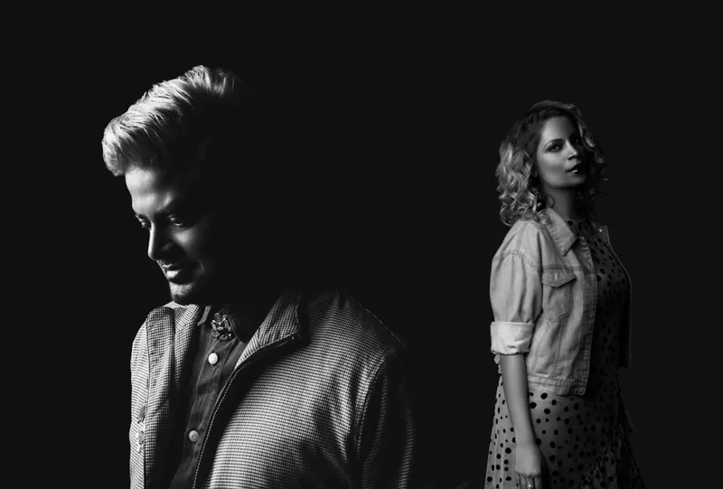 Indie music artists Clinton Cerejo and Bianca Gomes of Shor Police are ...