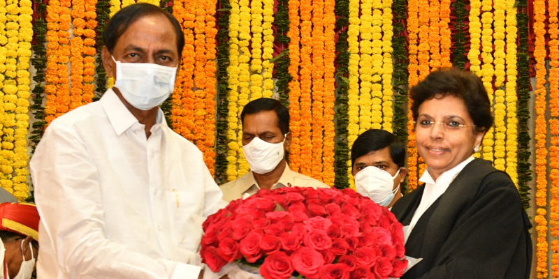 Hima Kohli becomes first woman Chief Justice of Telangana High Court ...