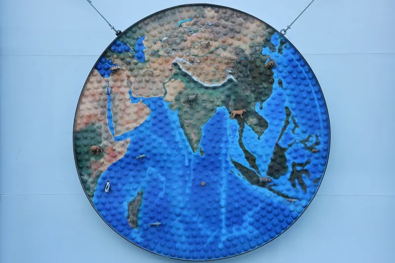 How this artist and climate optimist is making global warming feel ...