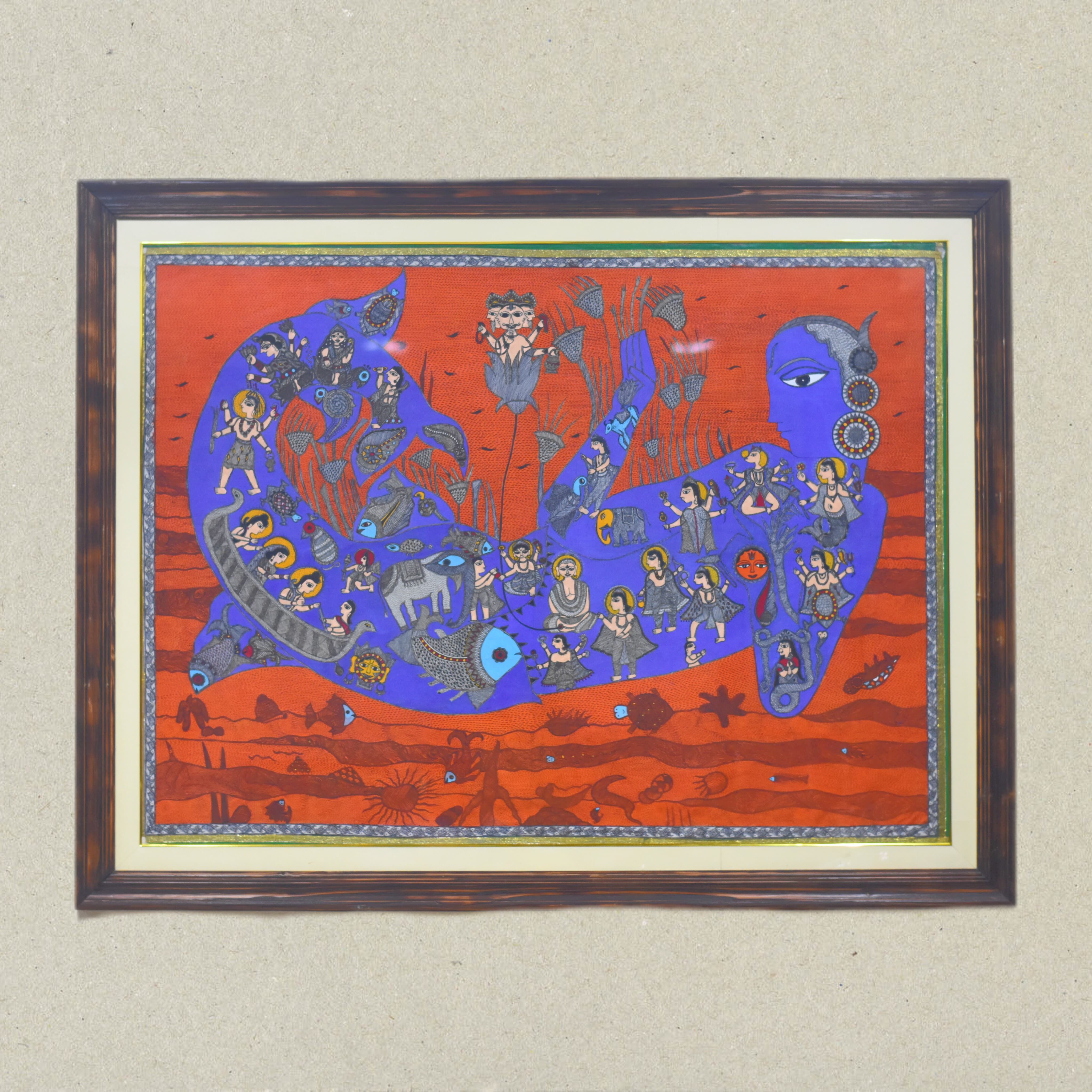 How Asha Jha and her five daughters are taking Madhubani art to the ...