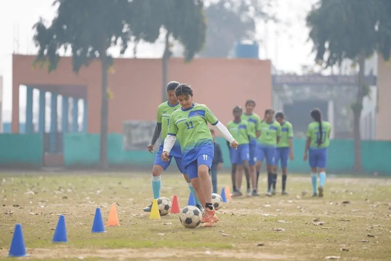 How ‘One girl one football’ is breaking stereotypes and empowering ...
