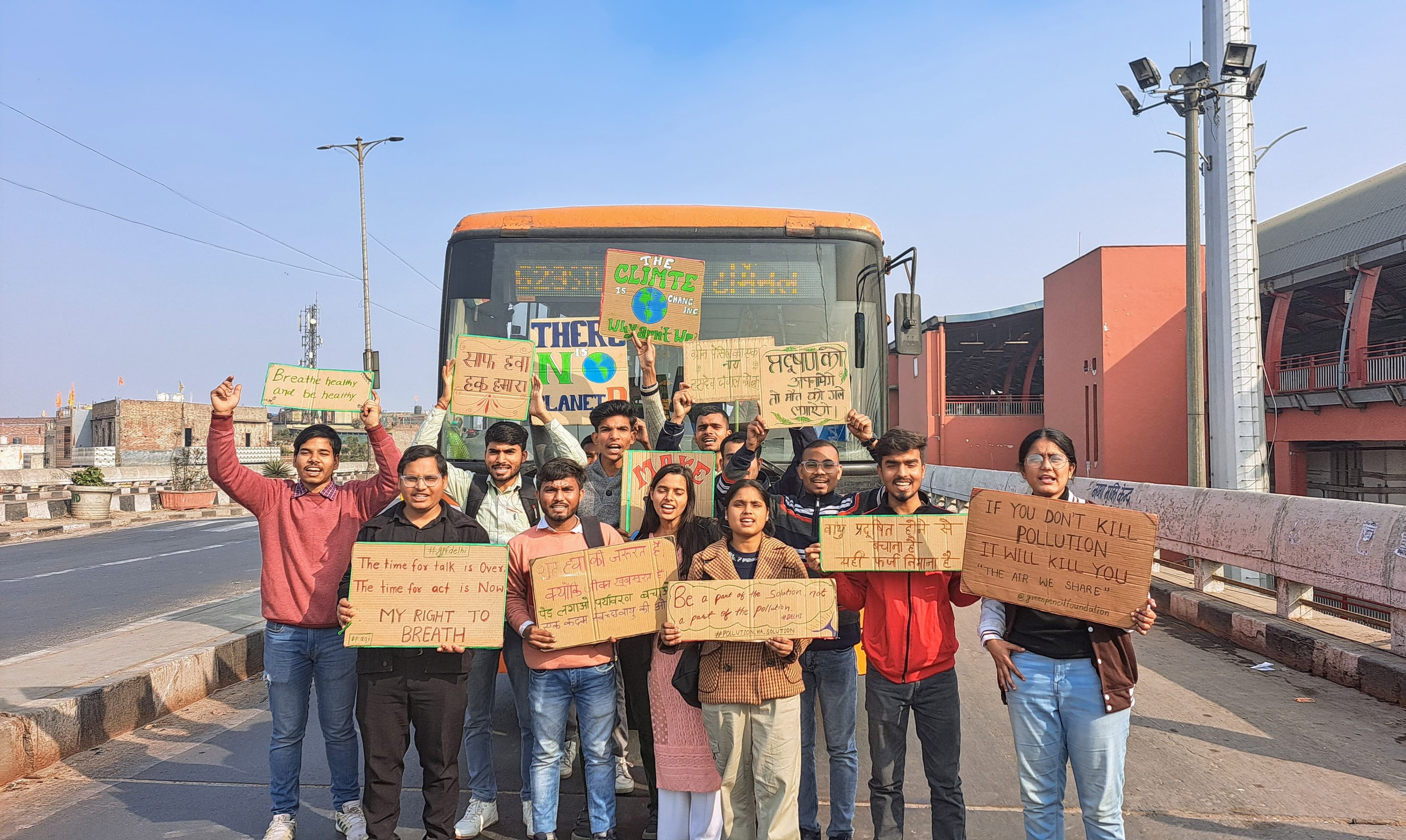 Green Pencil Foundation launches campaign to combat air pollution ...