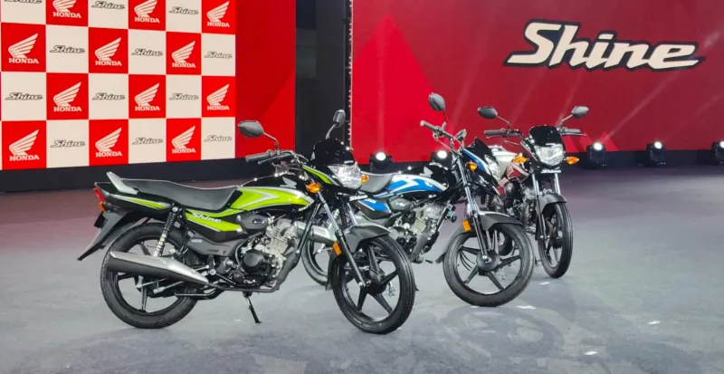 Honda launched new 100cc Shine at Rs 64,900; rivals Hero Splendor Plus ...