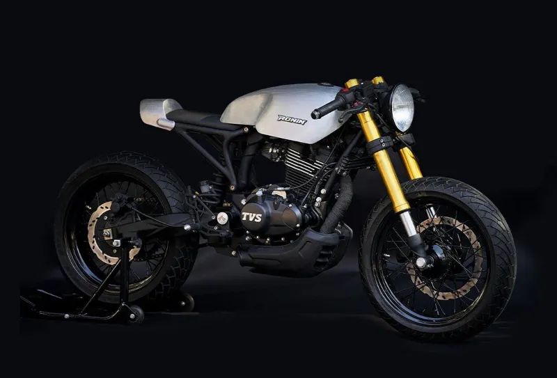Custom bikes based on TVS Ronin unveiled at MotoSoul 2023 | YourStory