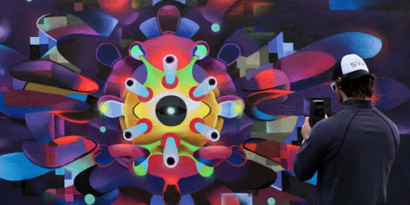 Mask it up with these murals: Coronavirus inspired artwork has been ...
