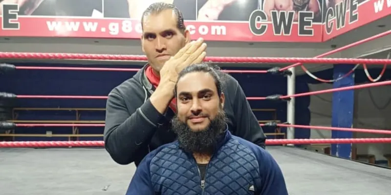 Meet Badshah Khan, first professional wrestler from J&K who is all set ...