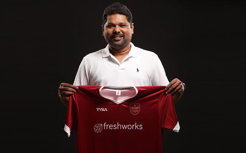 Freshworks’ Girish Mathrubootham kicks off football fever in Chennai ...