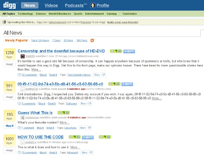 Digg Gets Buried: The Rise and Fall of a Social Network | YourStory