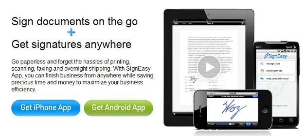 eSignature Provider SignEasy Partners with EverNote; Sign And Save Documents Online | YourStory