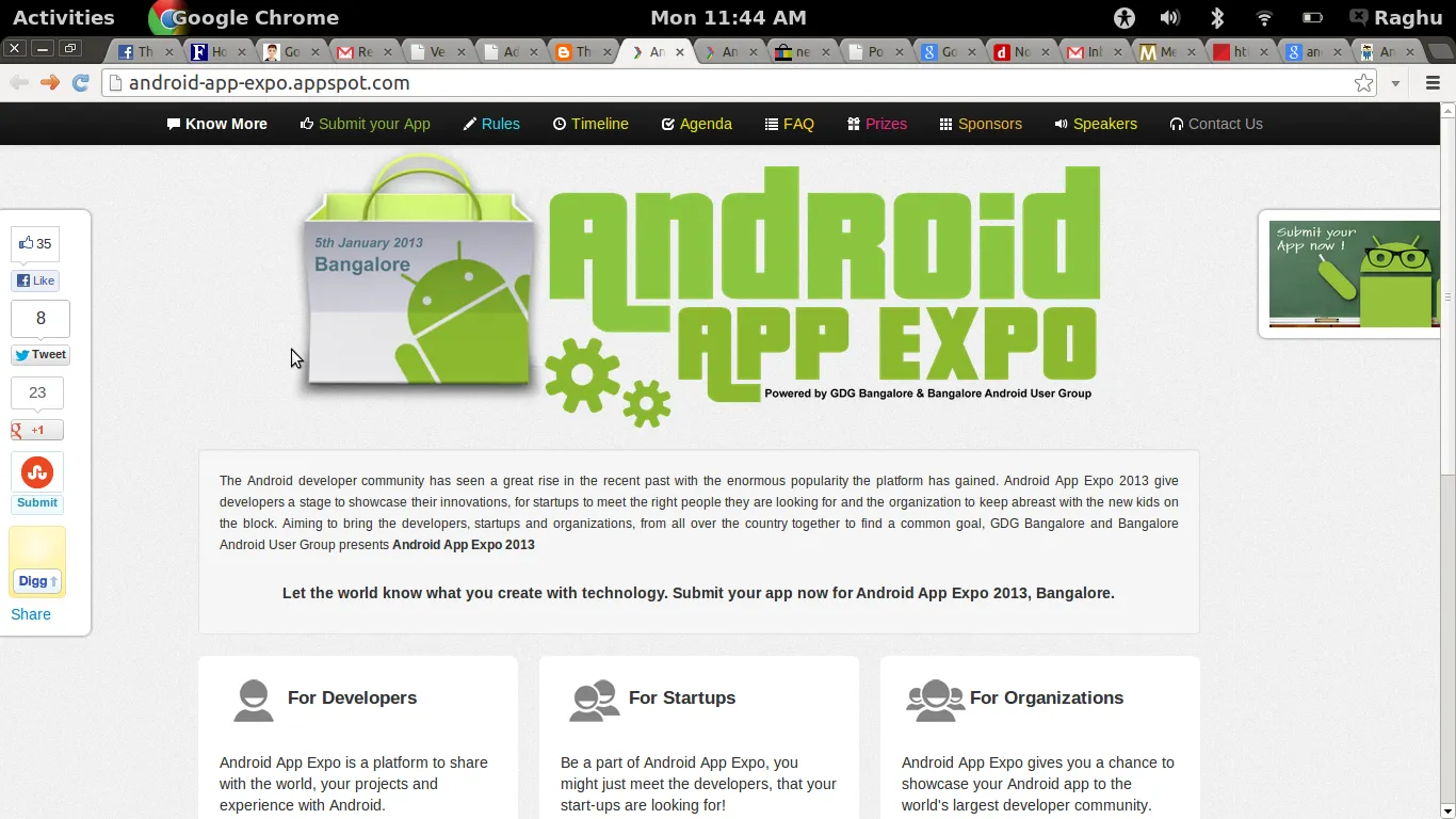 Android App Expo 2013 To Be Held On 5th Jan In Bangalore