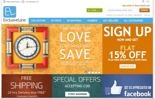 ExclusiveLane, An Online Store for Exquisite Indian Handicrafts | YourStory