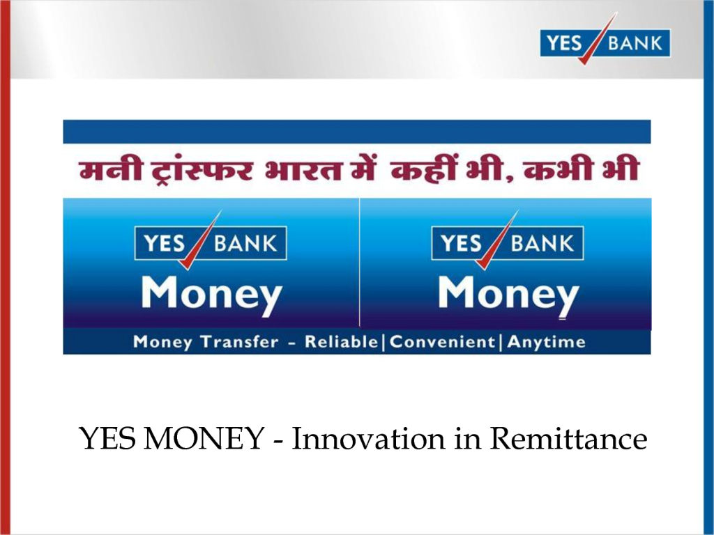Yes Money from Yes Bank - Providing Banking Solutions to the Urban Poor ...