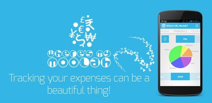 [App Fridays] Where's my Moolah is a pretty looking expense tracker ...