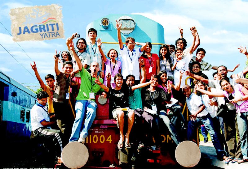 Everybody climb aboard the Jagriti Yatra: A train journey for social ...