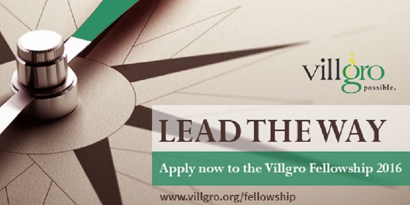 Applications for Villgro Fellowship program 2016 now open | YourStory